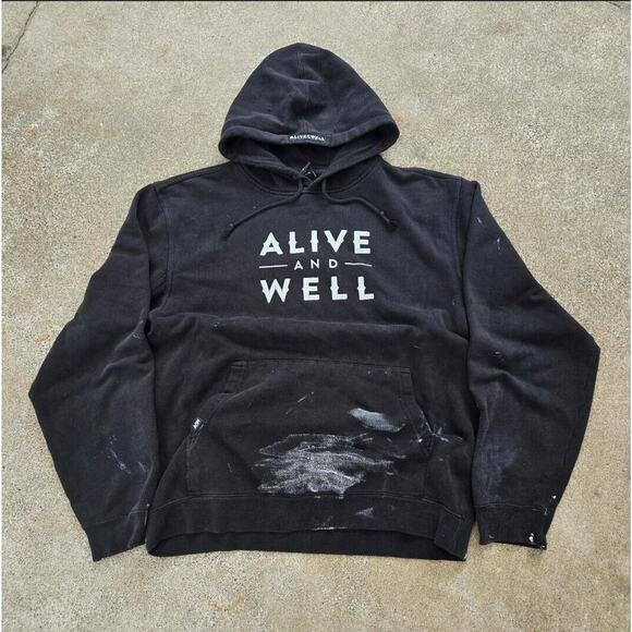 alive and well | Shirts | Y2k Alive And Well Spellout Logo Seattle ...
